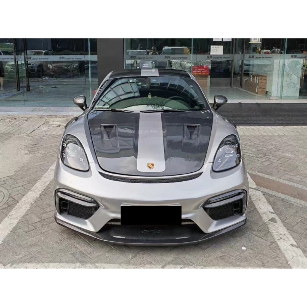 Porsche 718 Cayman GT4 Front Bumper Carbon | Shopee Malaysia