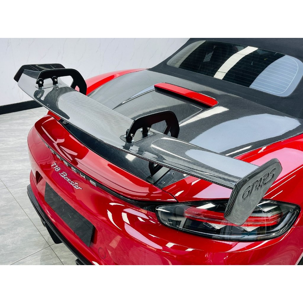 Porsche 718 Cayman GT4 RS Spoiler DRY Carbon GT Wing | Shopee Malaysia