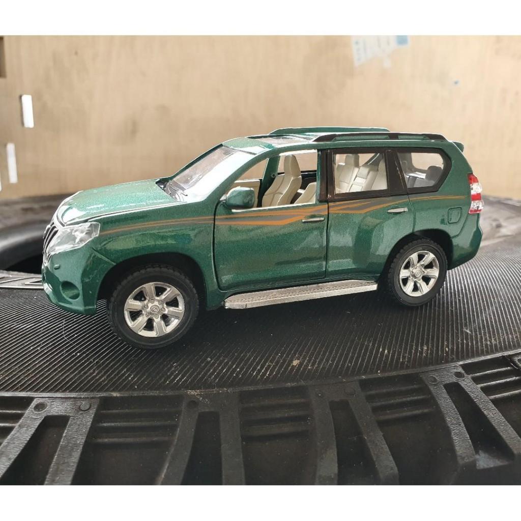 Toyota Land Cruiser Prado Toy Car Mini Diecast Model Figurine Green ...