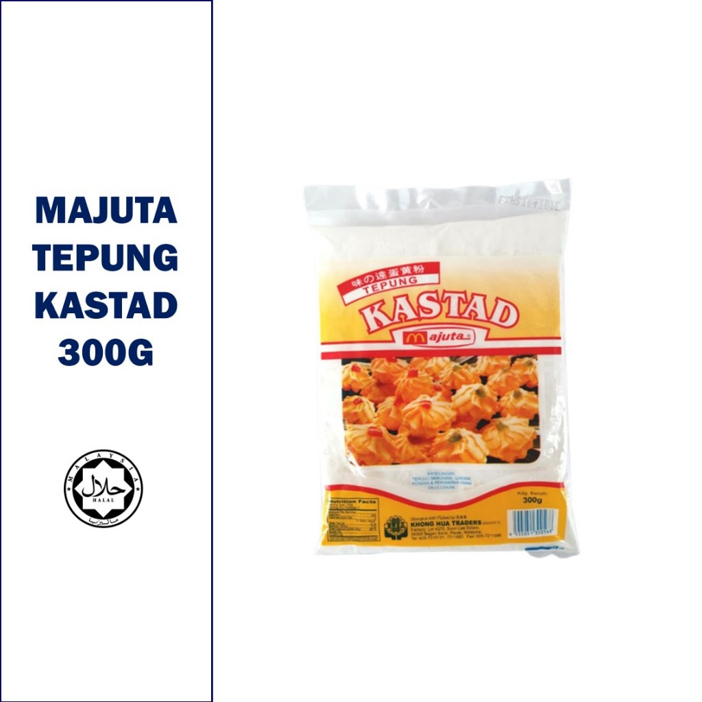 MAJUTA TEPUNG KASTAD 300G | Shopee Malaysia