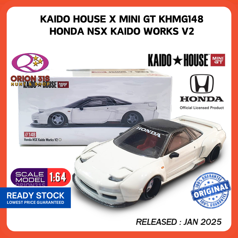 Kaido House Mini GT KHMG148 Honda NSX Kaido Works V2 //148 TSMMODEL Diecast Car 1/64 Sealed ...