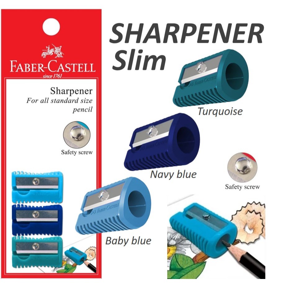 Faber Castell Mini Slim Sharpener Handy Small Portable Sharpeners |Home ...