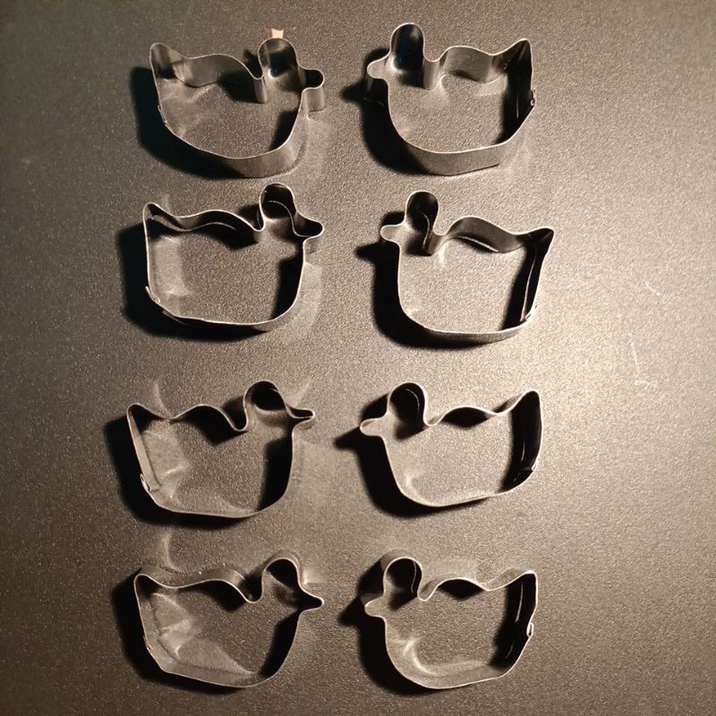 cookie cutter / acuan kuih raya / acuan biskut bentuk itik Duck ...