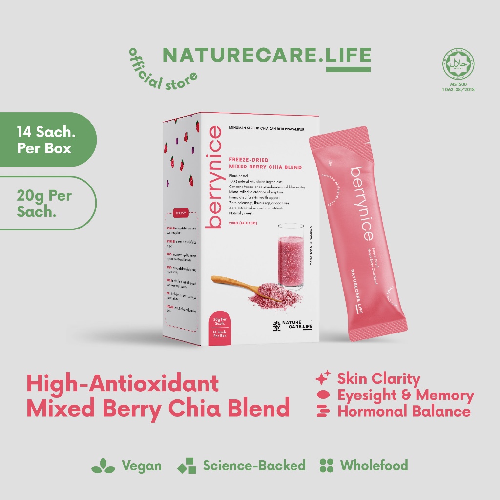 Berrynice: High-Antioxidant Mixed Berry Chia Blend – NATURECARE.LIFE ...