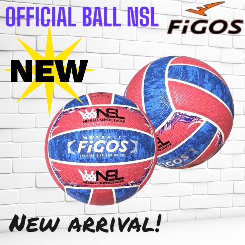 OFFICIAL FIGOS NSL NETBALL TOURNAMENT/GAMEBALL/HIGH QUALITY | Shopee ...