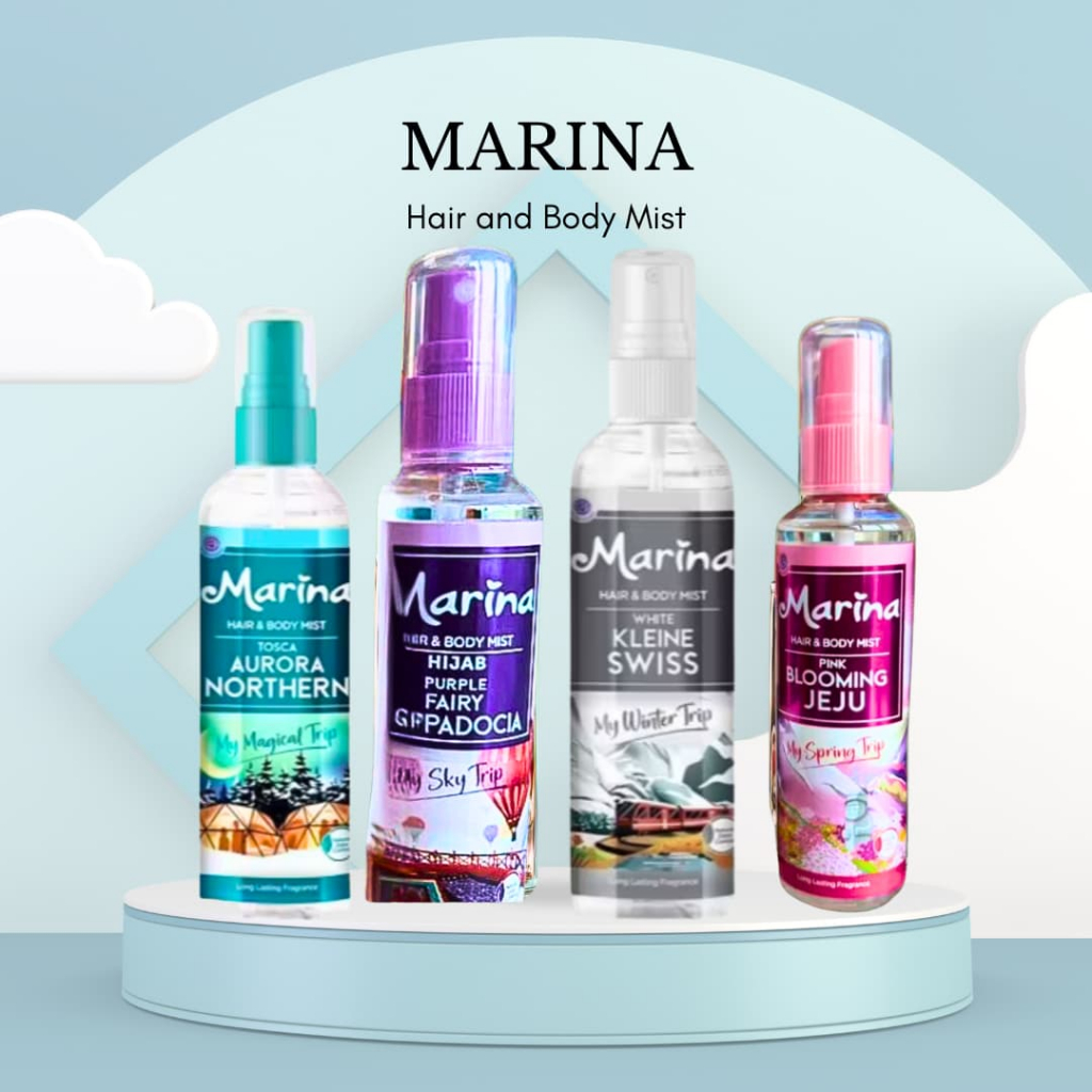 [READY STOCK] MARINA BODY & HAIR MIST 100ML | Shopee Malaysia