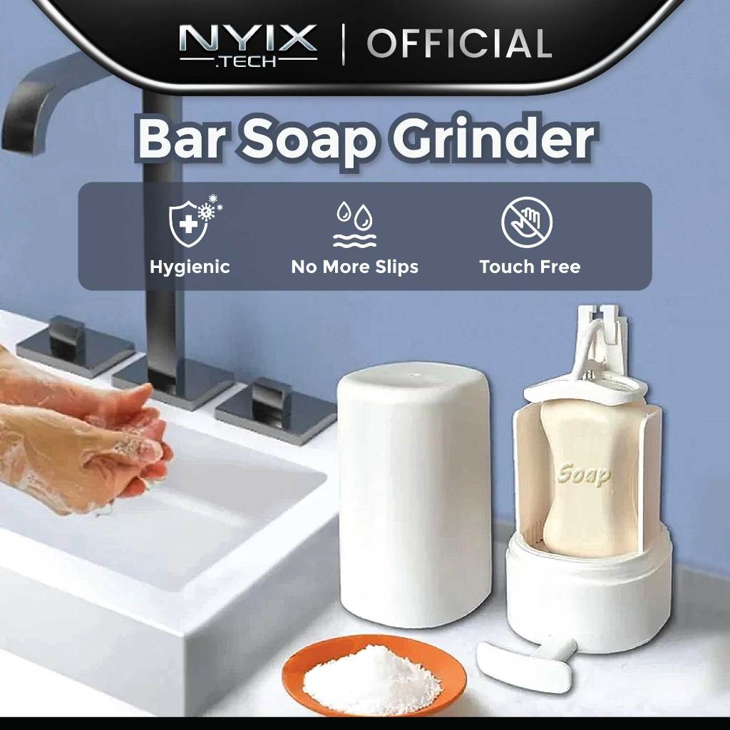 Bar Soap Dispenser Grinder Shower Body Soap Shaver Foam Flaker Bathroom ...