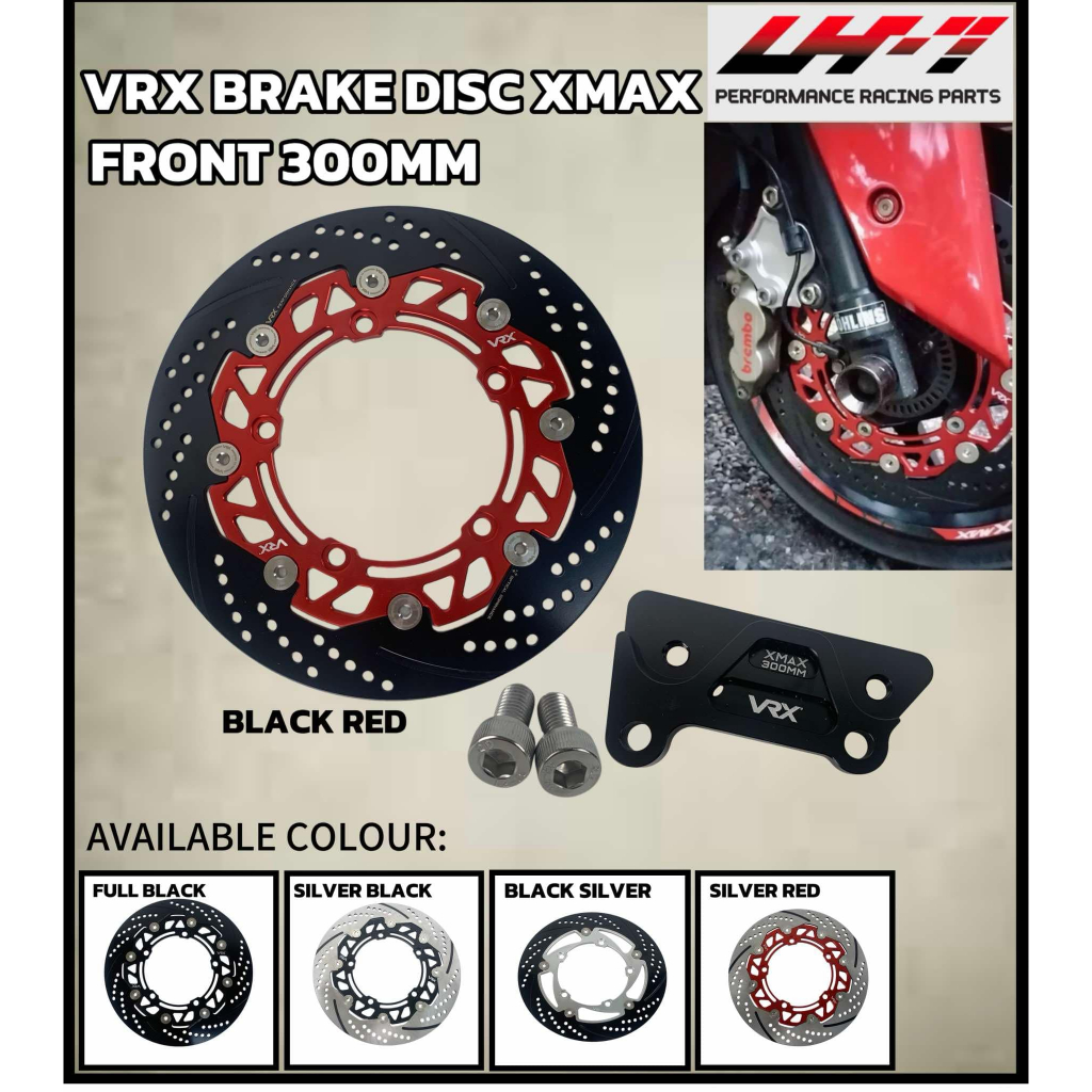 VRX FLOATING FRONT DISC REAR DISC PLATE 245MM/300MM WITH BRACKET ...