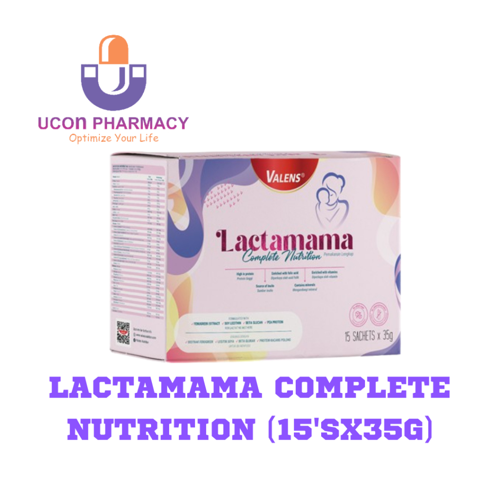 Lactamama Complete Nutrition (15'sx35g) (Exp:31/7/2026) | Shopee Malaysia