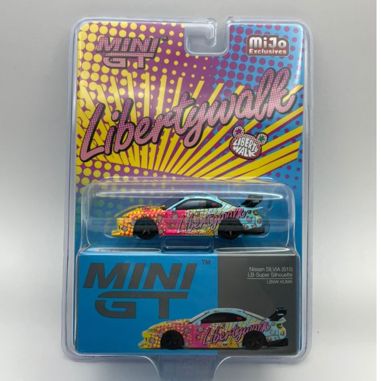 MINI GT NISSAN SILVIA S15 LB SILHOUETTE LBWK KUMA (MGT743) BLISTER MIJO ...
