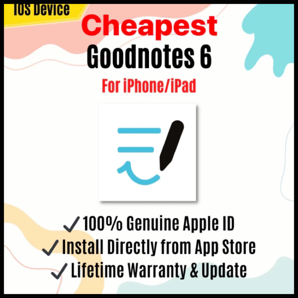 Goodnotes 6 Premium Plan Latest Full Ver for all | Shopee Malaysia