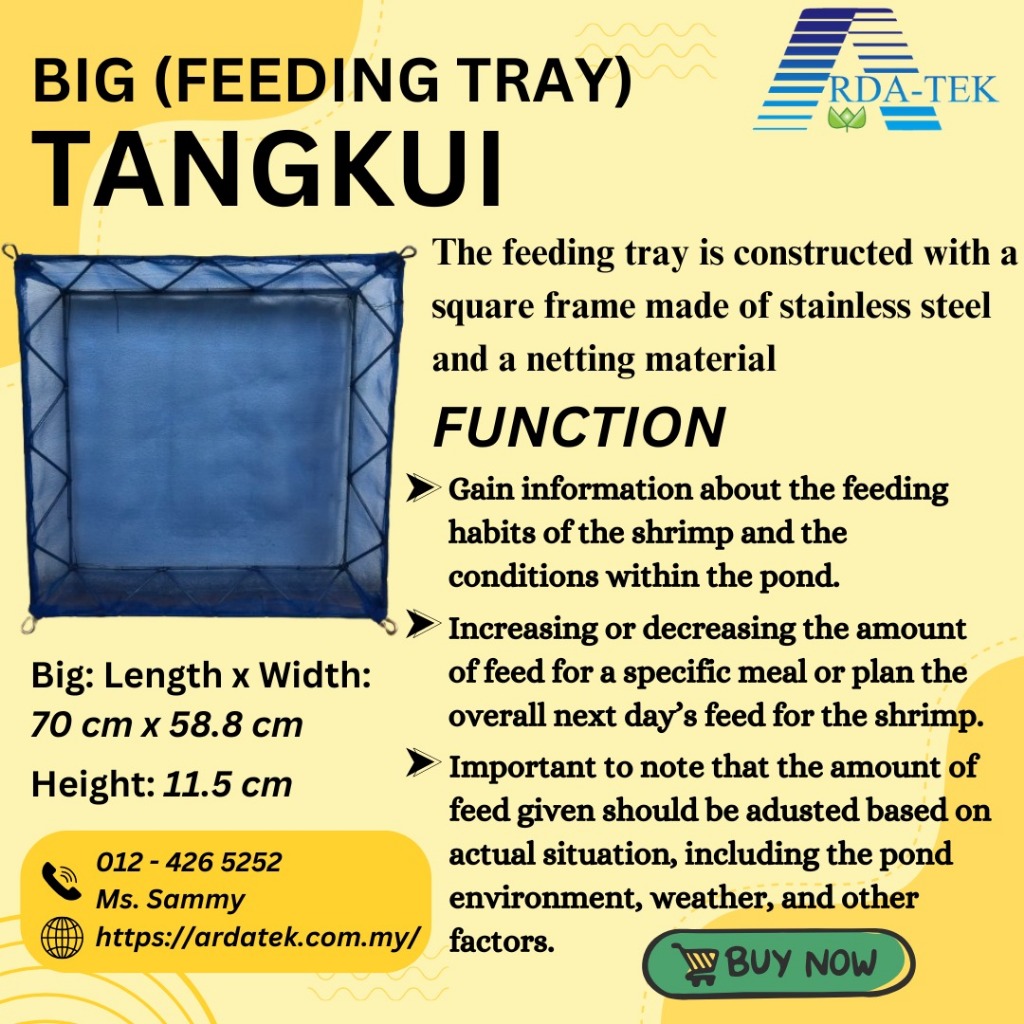 TANGKUI (BIG) / FEEDING TRAY / STAINLESS STEEL | Shopee Malaysia