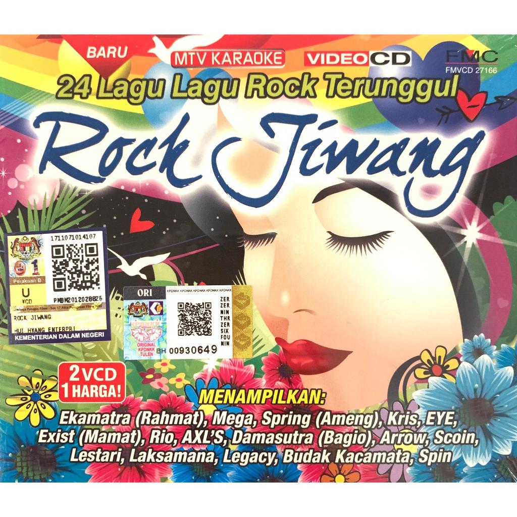Rock Jiwang 24 Lagu Lagu Rock Terunggul (MTV KARAOKE 2VCD) | Shopee Malaysia