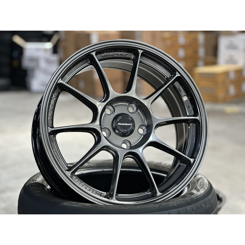NEW 17X7.5J AOW TC105X Rim (set of 4) EJ Titan 5X114.3 for Civic Camry ...