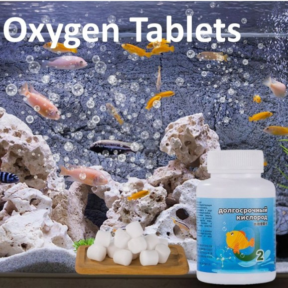 Tablet Oksigen Akuarium Jangka Panjang Serbaguna – Aquarium Oxy-gen ...