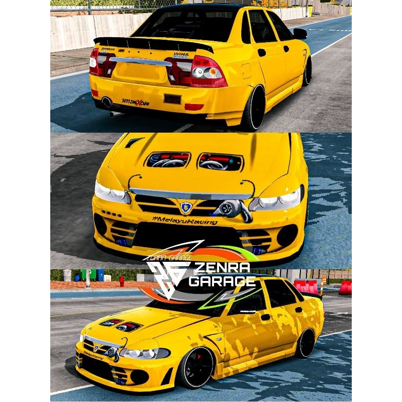 Game Car parking multiplayer 1 | livery wira collection #1 | Shopee ...