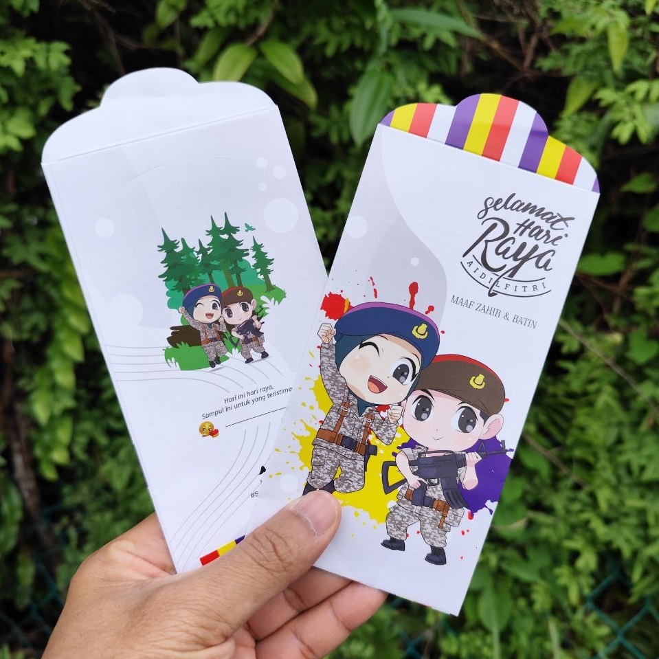 [ MENAAMI ] ASKAR HUTAN SAMPUL DUIT RAYA 2025 ANGPAO CANTIK MONEY PACK SAMPUL RAYA KOMANDOR # ...