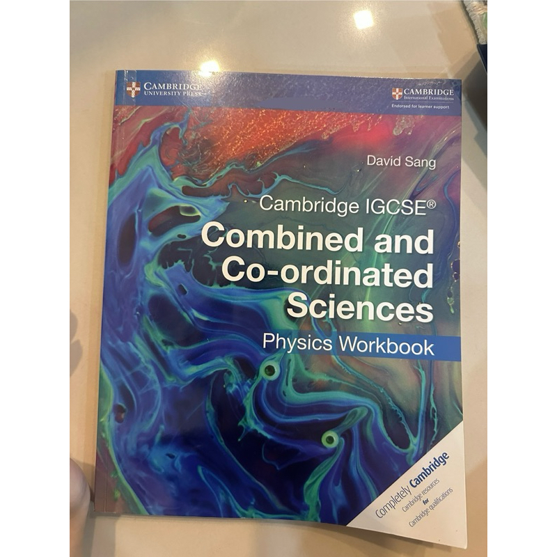 CAMBRIDGE IGCSE COMBINED AND CO-ORDINATED SCIENCES PHYSICS WORKBOOK | Shopee Malaysia