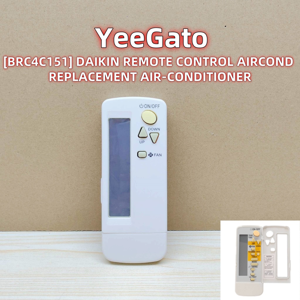 ( DAIKIN OLD ) REMOTE CONTROL AIRCOND [BRC4C151] REPLACEMENT AIR ...