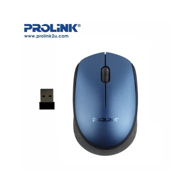 Prolink 2.4GHz Wireless Optical Mouse PMW5008 - BLUE | Shopee Malaysia