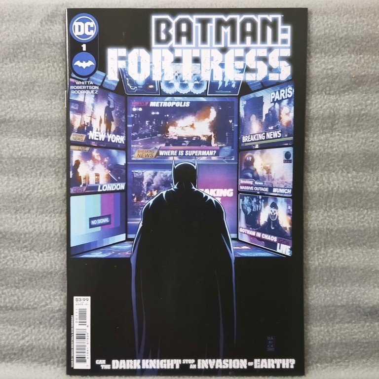 Batman: Fortress #1 (DC Comics) Gary Whitta, Darick Robertson (FIRST ...