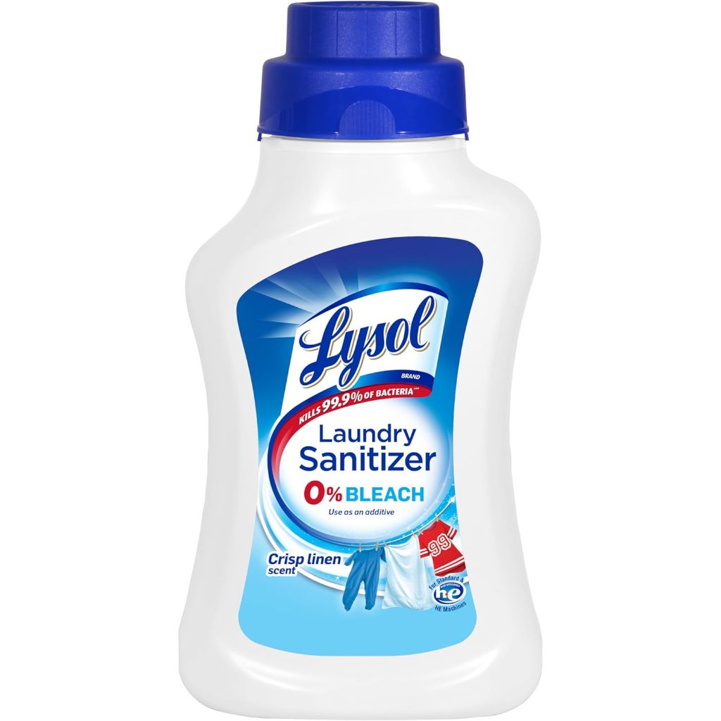 Lysol Disinfectant Laundry Sanitizer & Scent Booster 1.21L, Laundry ...