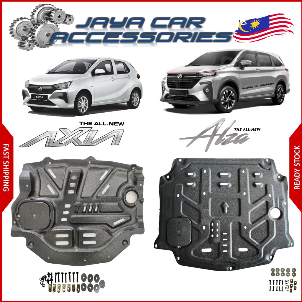 penutup bawah enjin guard bonnet alza 2022/2023 veloz engine cover dan ...