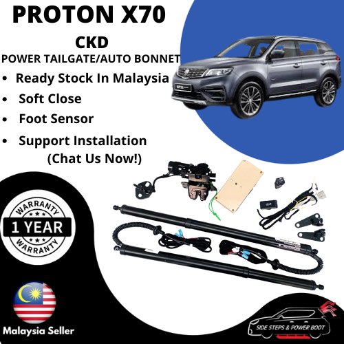 Proton X70 CKD Plug & Play Electric Auto Tailgate Power Boot Soft Close ...
