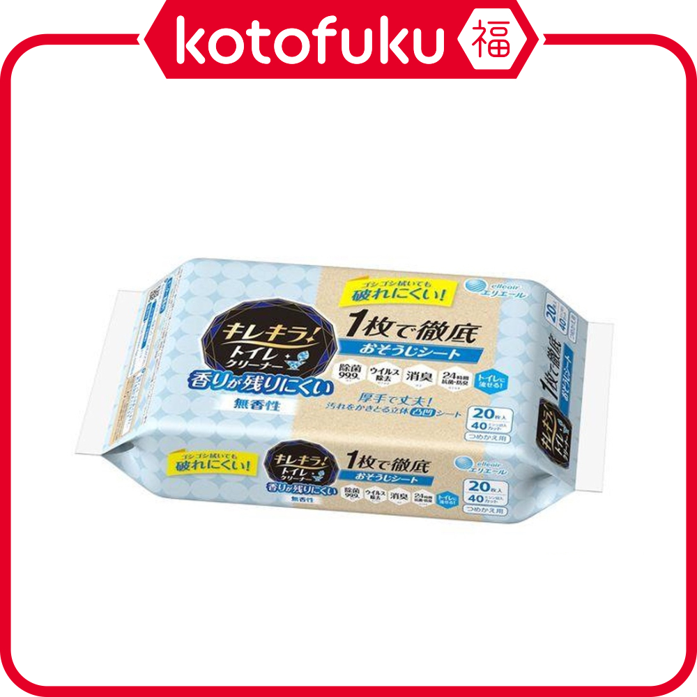 Daio Paper Elleair Sparkly Clean Toilet Cleaner Refill - Fragrance Free ...