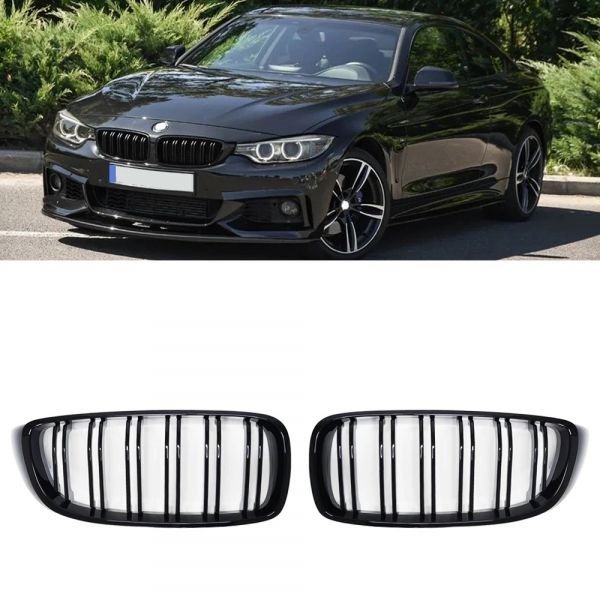 BMW F32 F36 Double Line Grill Black B1284 | Shopee Malaysia