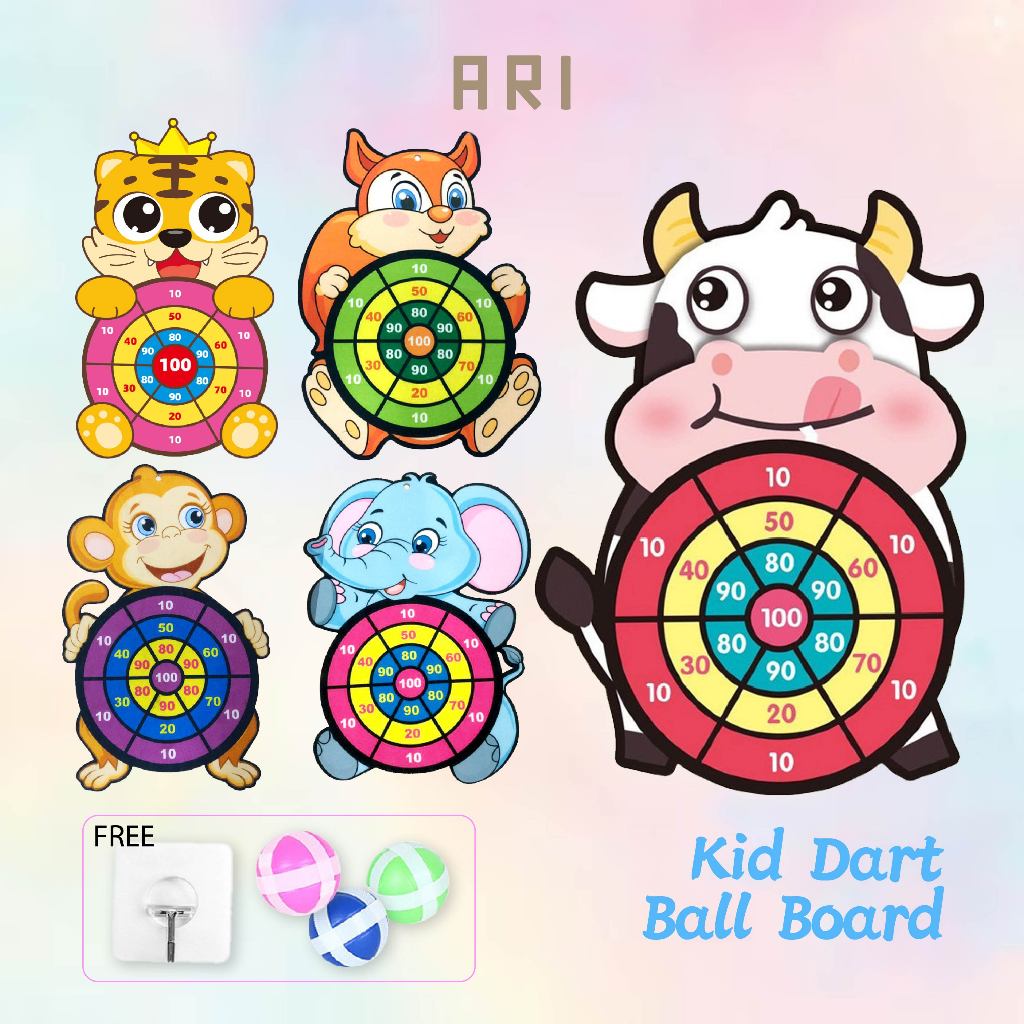 ARI Kids Baby Dart Ball Game Indoor Early Learning Educational Play ...