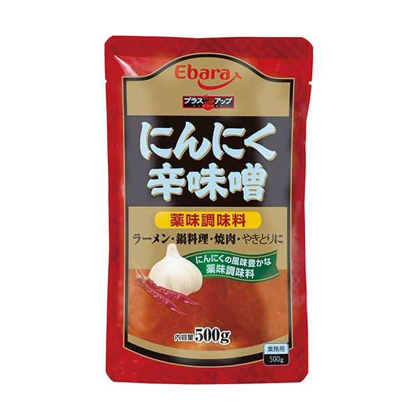 Ebara Ninniku Kara Miso 500g Japanese Garlic Spicy Miso Seasoning ...