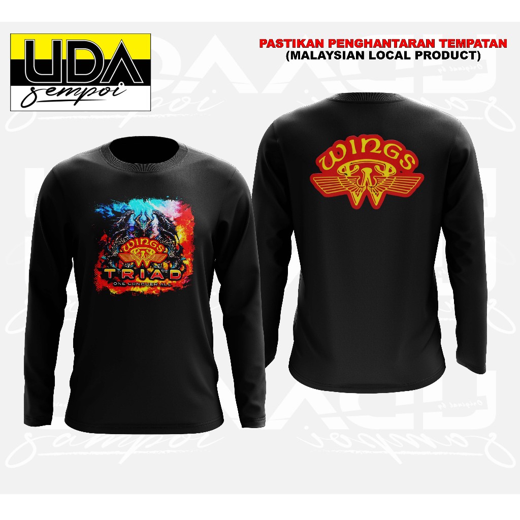 WING MALAYSIA BAND - TRIAD ONE CONQUER ALL (LS) | Shopee Malaysia