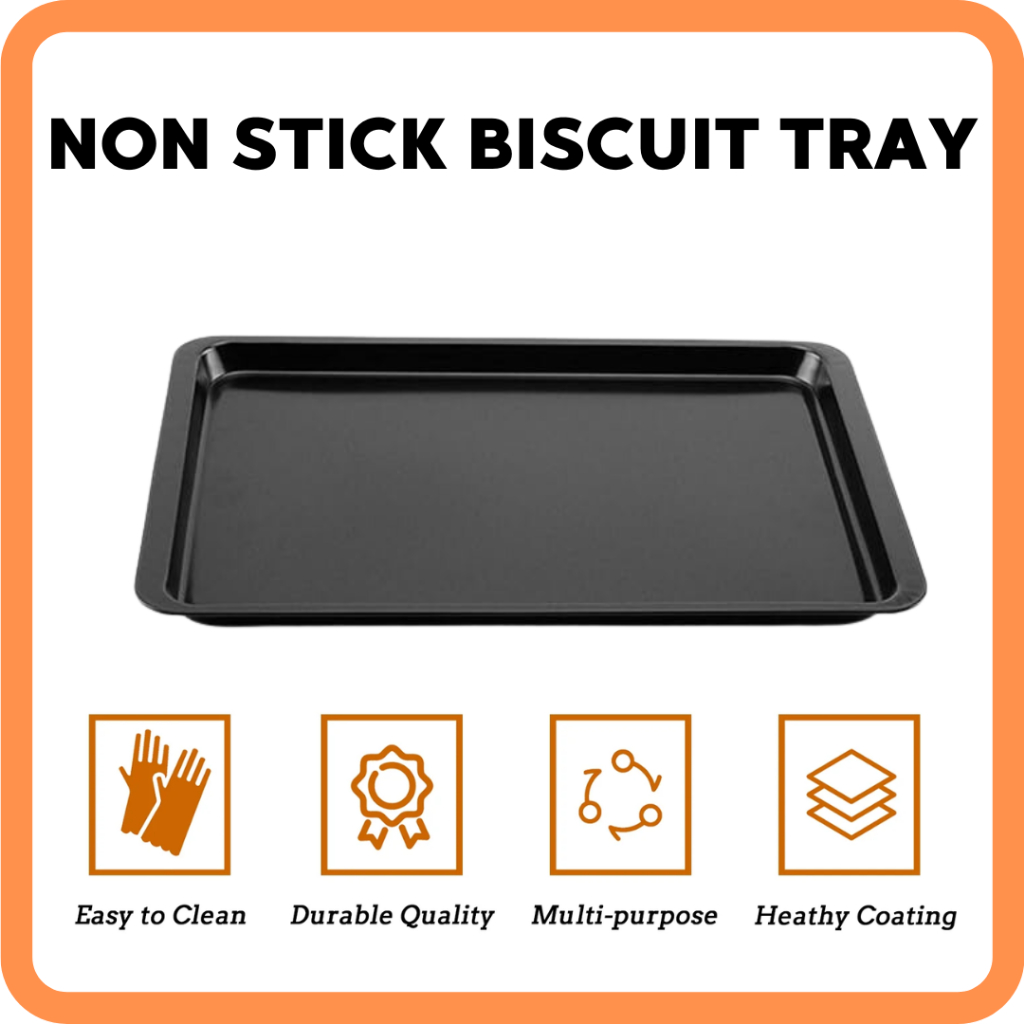 Biskut Tray Non Stick Tray Biscuit Baking Pans for oven, Professional ...