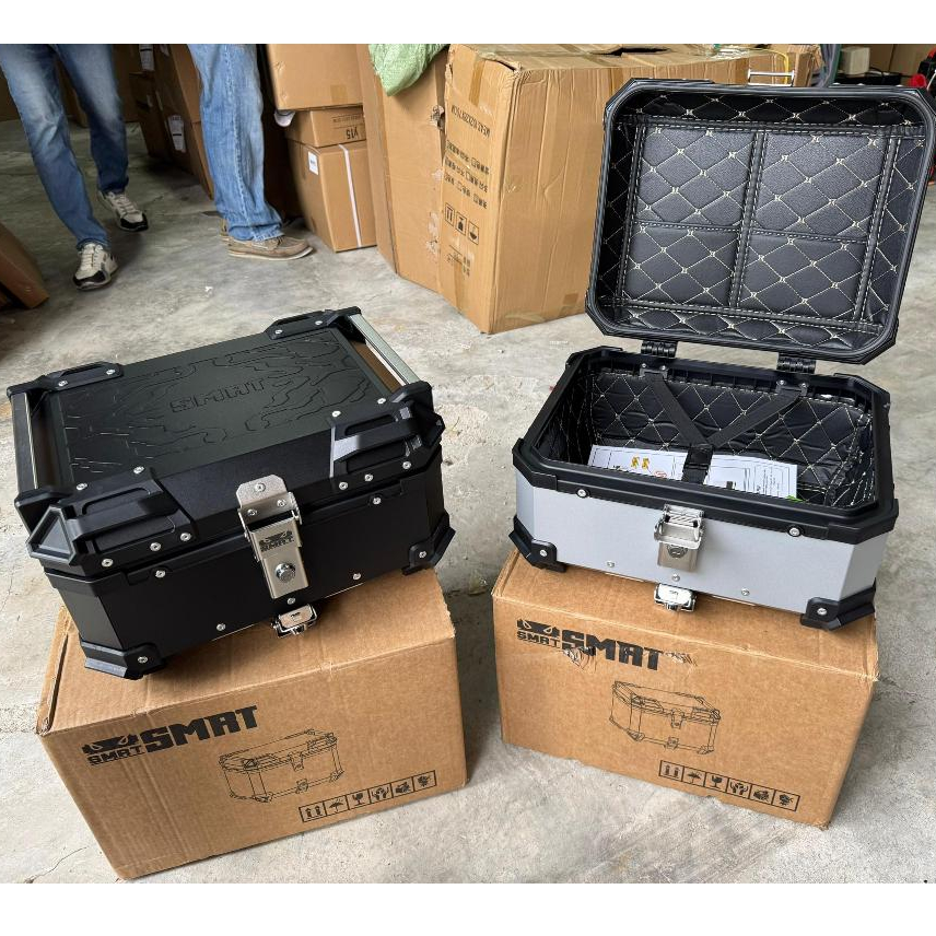 New Product SMRT Top Box Rear Carrier Box Universal 28L 28 Liter Kotak ...