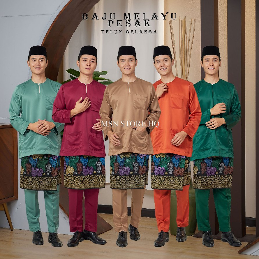 BAJU MELAYU PESAK TELUK BELANGA MSN STORE HQ - ( BATCH 1 ) | Shopee ...