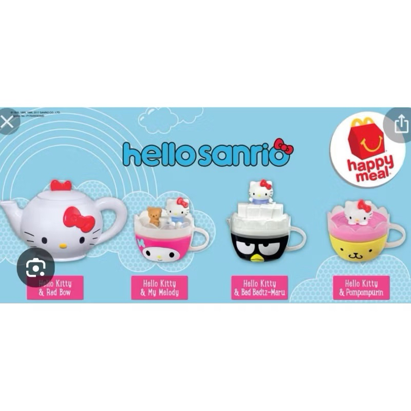 McDonald Mekdi Mcd Happy Sanrio toy (still wrapped) | Shopee Malaysia