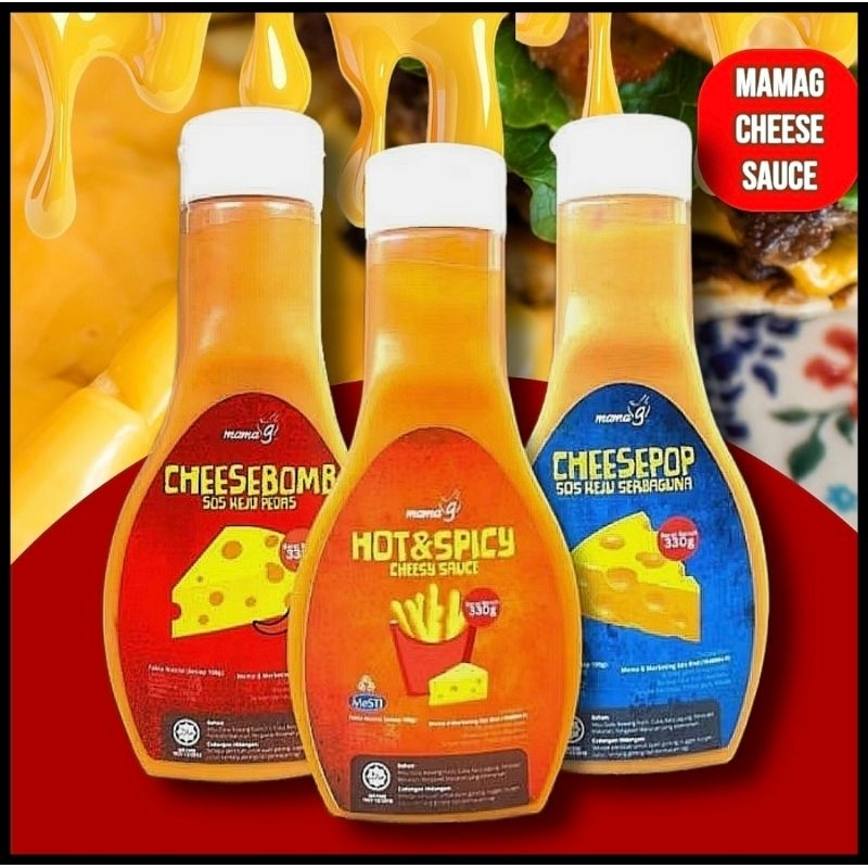 Sos Cheese mamag cheeseBomb cheesepop Viral sedap. | Shopee Malaysia