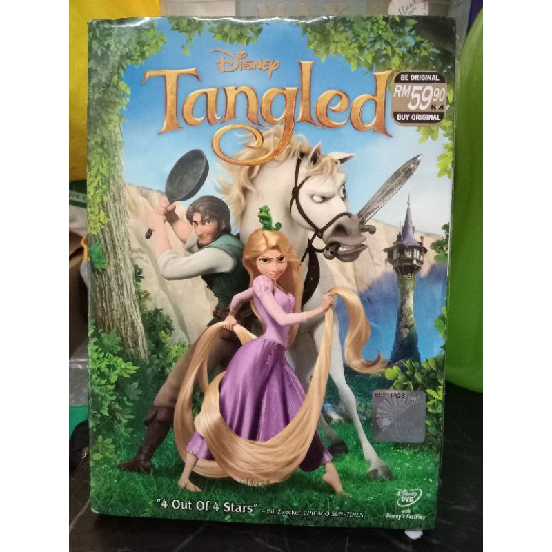 Disney Tangled Original DVD | Shopee Malaysia
