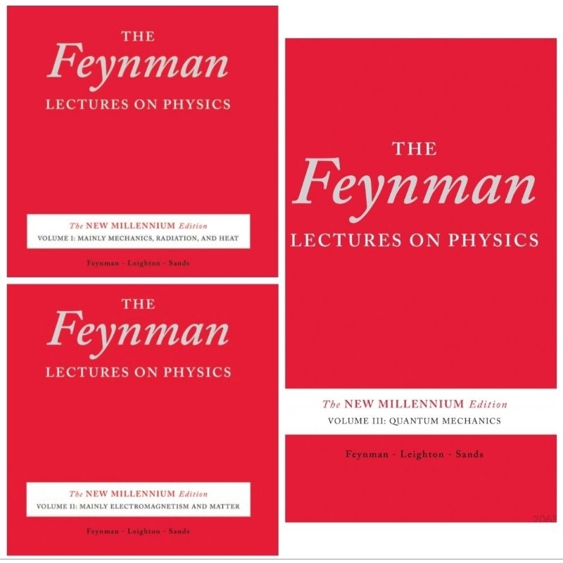 [9C286] The Feynman Lectures on Physics, Vol. I,II,III The New Millennium Edition (Richard P ...