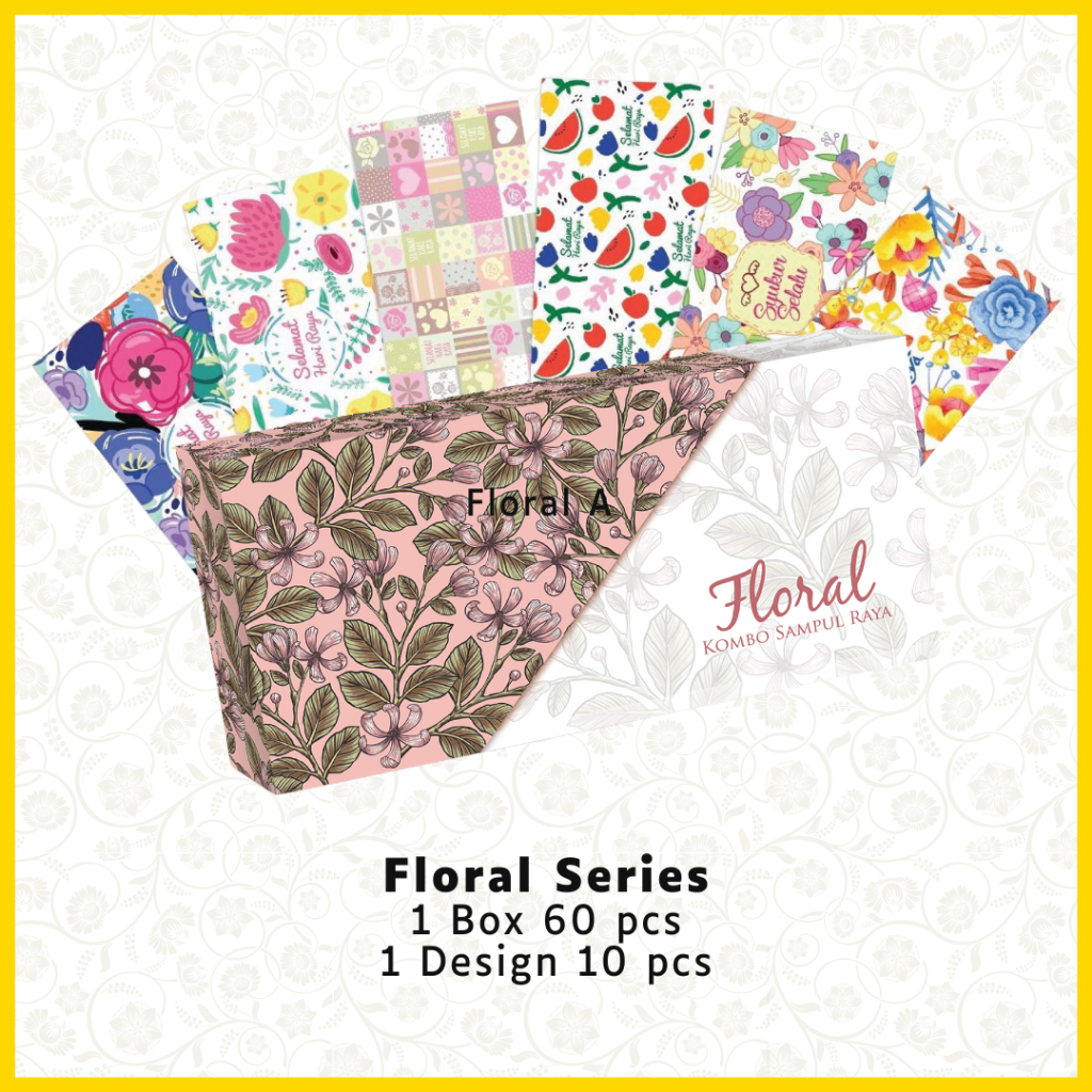 Floral Series Box A| Sampul Raya Sampul Duit Raya Money Packet Viral ...