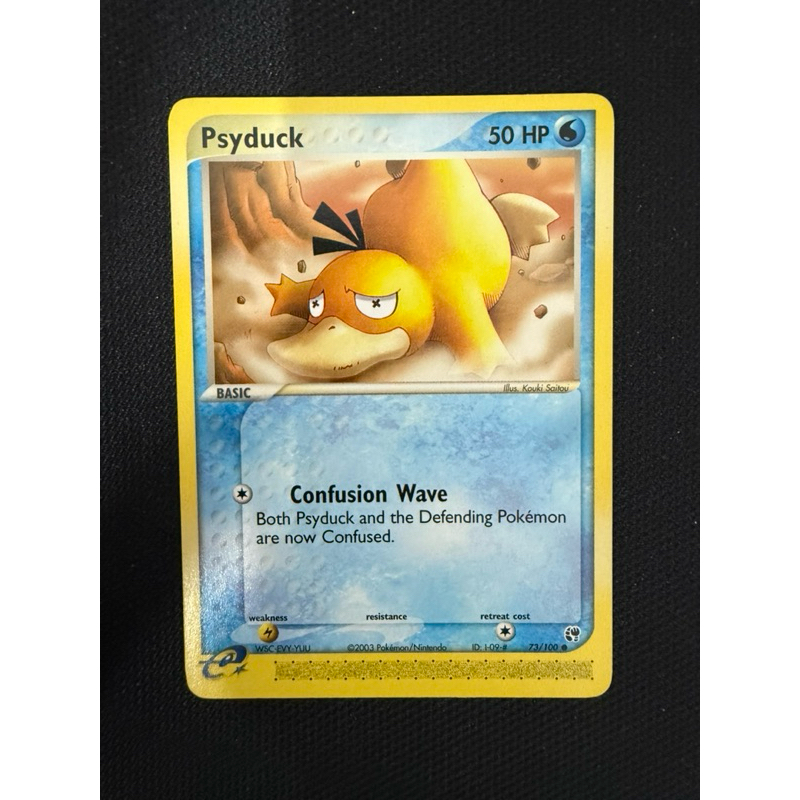 Pokemon TCG : Vintage Psyduck. NM condition. | Shopee Malaysia