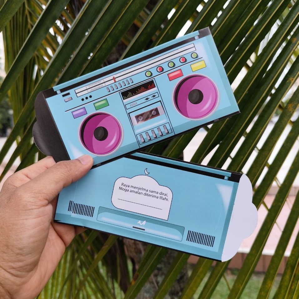 [ MENAAMI ] 80s THROWBACK SAMPUL DUIT RAYA 2025 ANGPAO MONEY PACK ...