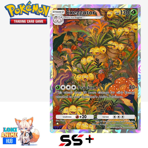 Exeggutor SAR SIR AA Pocket tcg Physical card Gred SS+ PTCG TCG pokemon ...