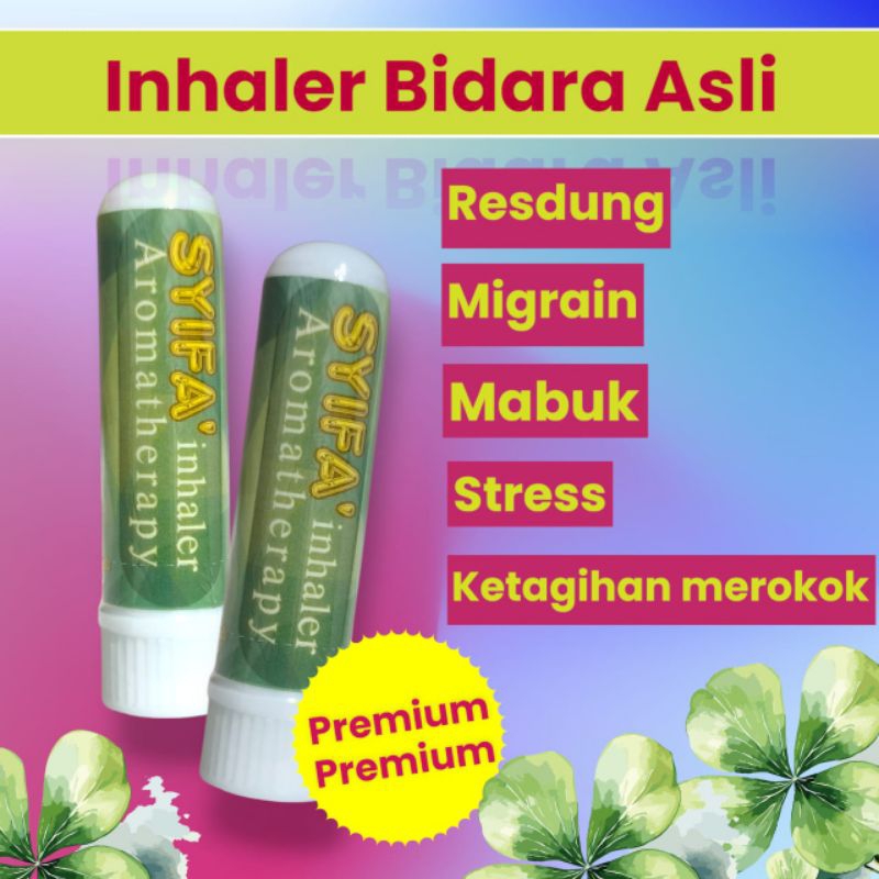 [FAST DELIVER, MURAH] 🔥🔥Inhaler Bidara PREMIUM Utk Ikhtiar Elak Resdung ...