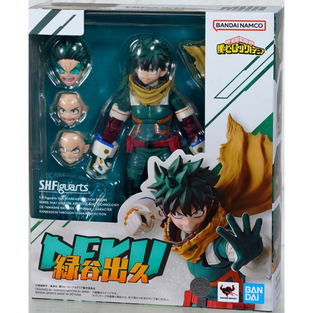 [READY STOCK] BANDAI S.H.Figuarts SHF Deku Midoriya My Hero Academia ...
