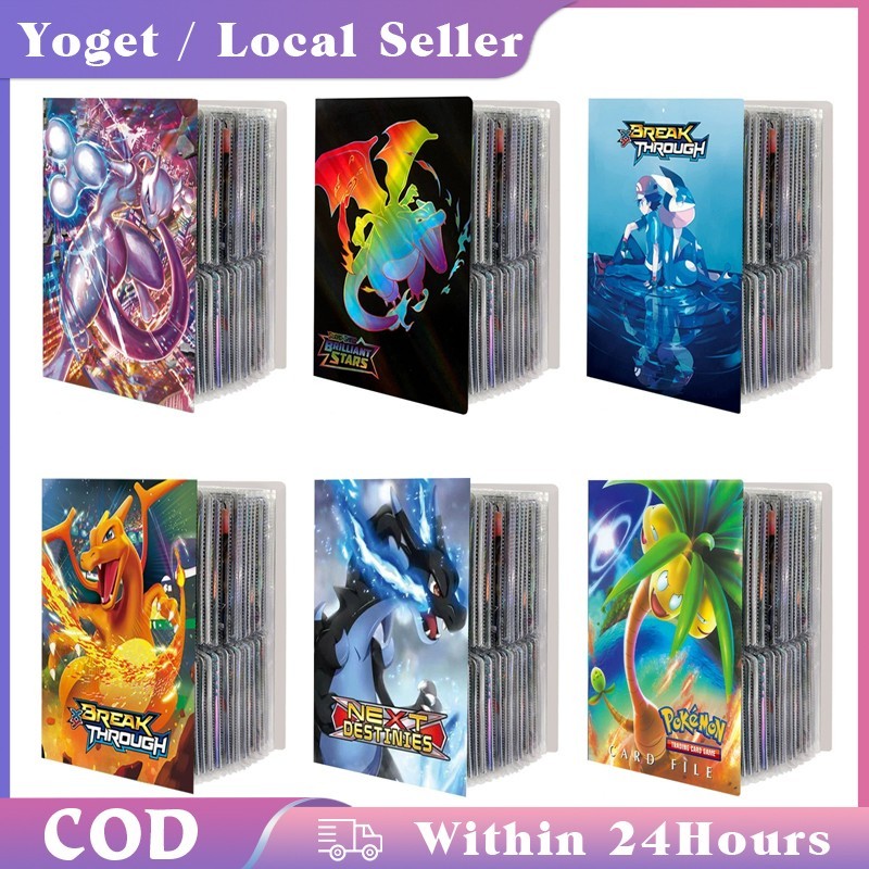 240pcs Pokemon Album Book / Card Holder / Trading Cards Collection Book ...