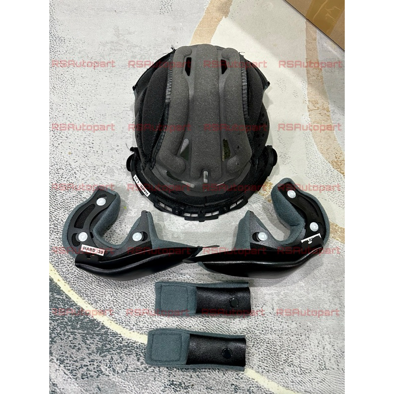 PADDING HELMET SHOEI JFORCE 2 CUSTOM/COPY LIKE ORIGINAL JF2 JF3 J ...