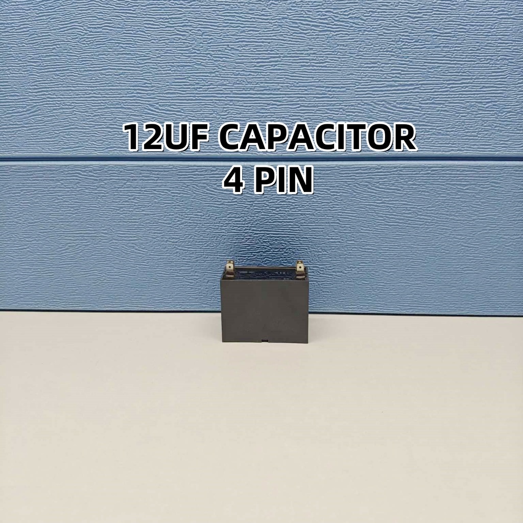 (12UF) 4 PIN CBB61 {450V} CAPACITOR SMALL Starting&Running FAN MOTOR ...