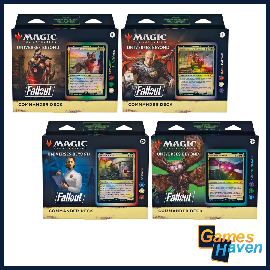 Magic: The Gathering® - Fallout® - Commander Deck Set [MTG] | Shopee ...